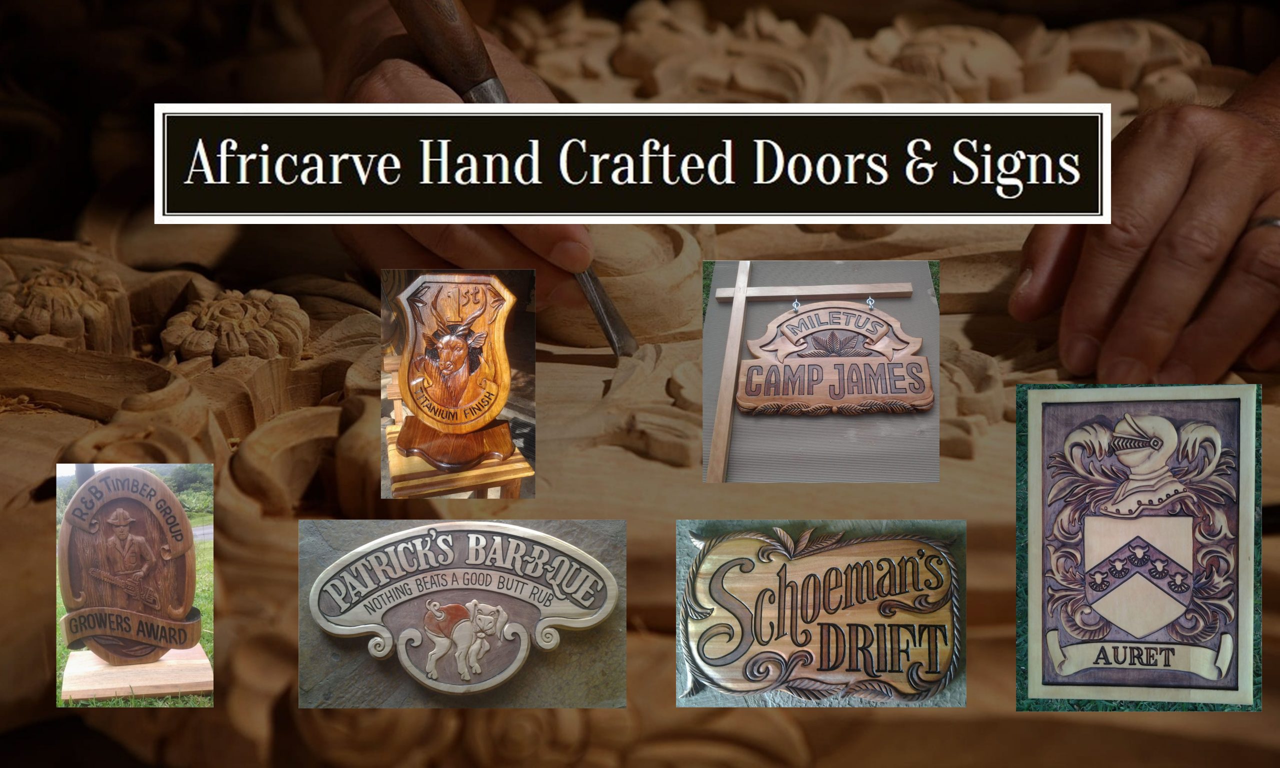 Personal Hand crafted Family Crests or Signs available from us ...