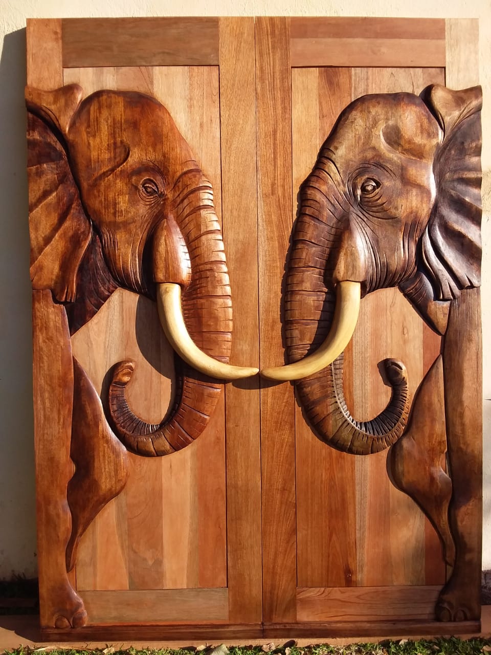 Wildlife Door - Africarve Hand Carved Doors & Signs